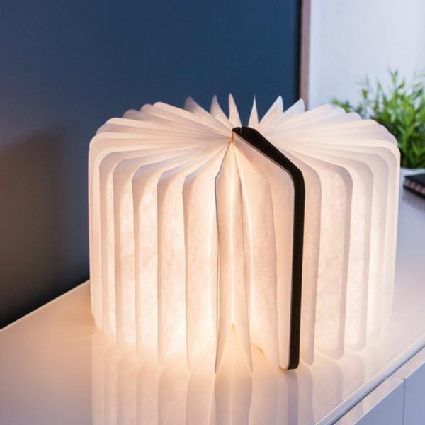 Smart Wooden Book Table Lamp - Home and Tower