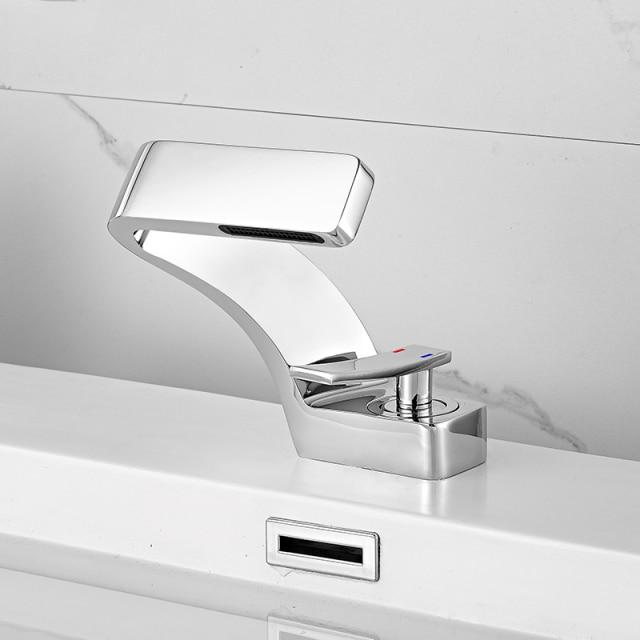 Home And Tower | Alpha Single-Hole Bathroom Sink Faucet - Home and Tower